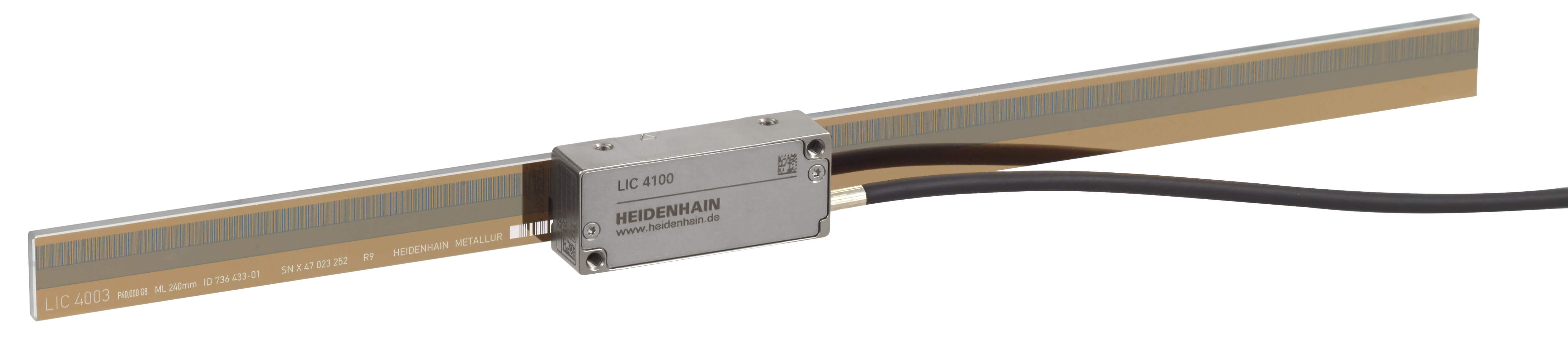 Look to LIC 4100 Linear for Absolute Automation Needs - HEIDENHAIN Look to LIC 4100 Linear for Absolute Automation Needs - HEIDENHAIN