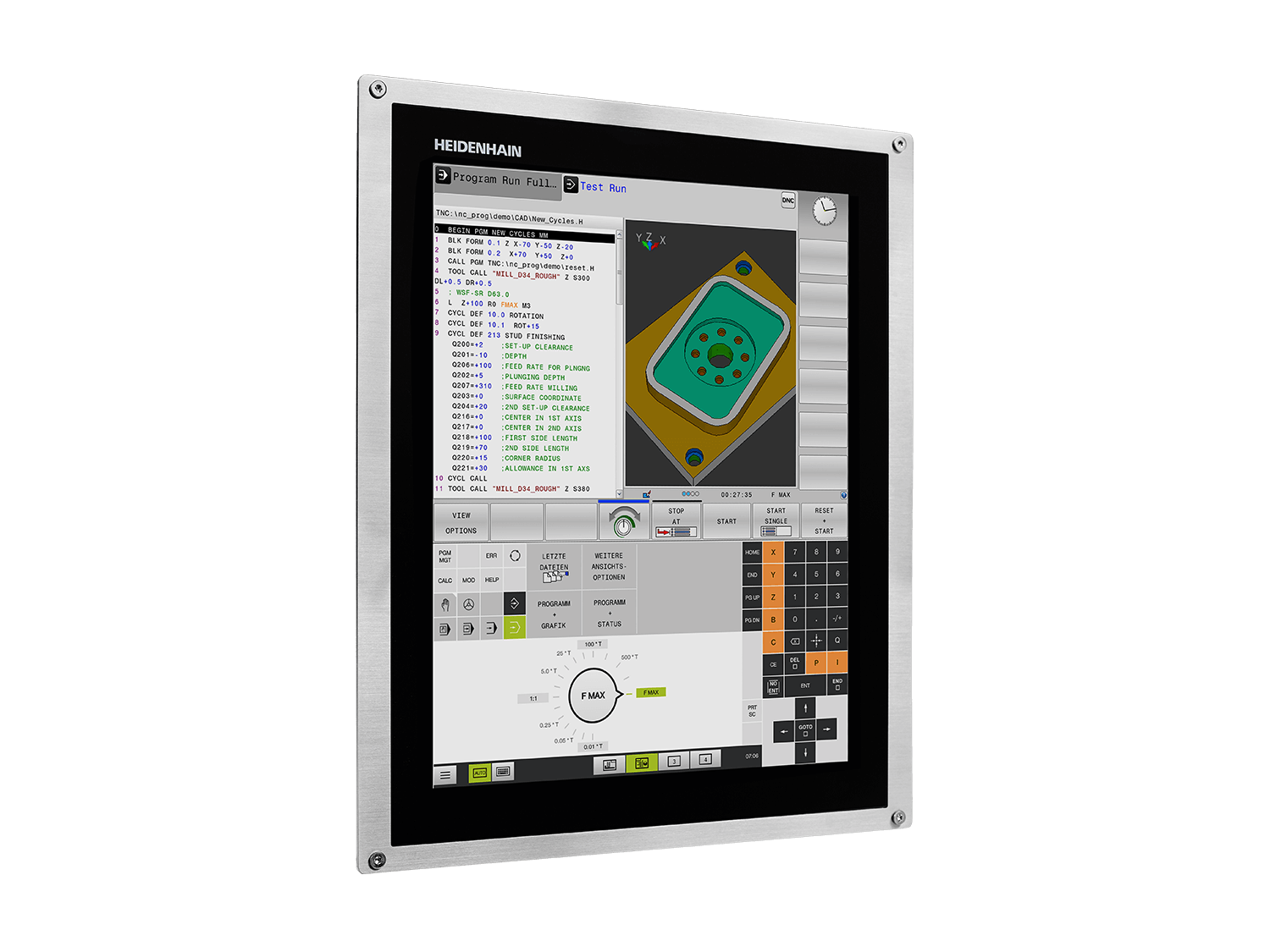 TNC 620 contouring control - more efficient milling | HEIDENHAIN US