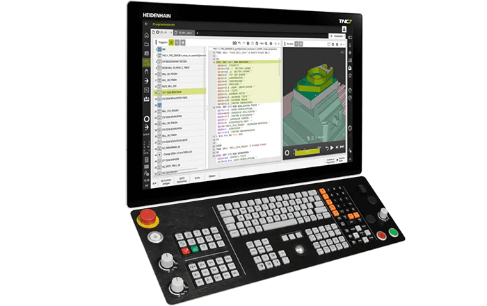 TNC7 Contouring Control - Intuitive & Customizable Setup