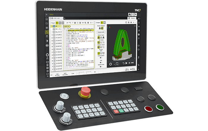 TNC7 basic contouring control - compact performance class | HEIDENHAIN US