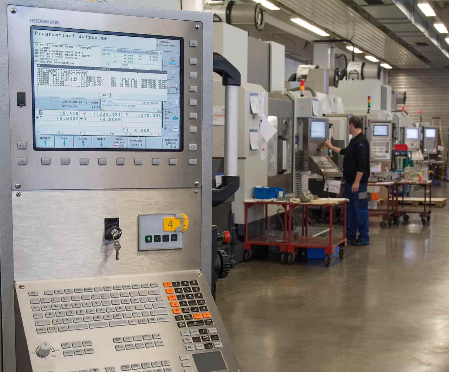 Network Your Production with HEIDENHAIN TNC Controls - HEIDENHAIN