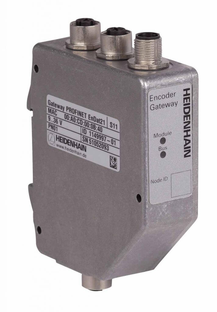 PROFINET Gateway Connects Encoders to a PROFINET Network - HEIDENHAIN