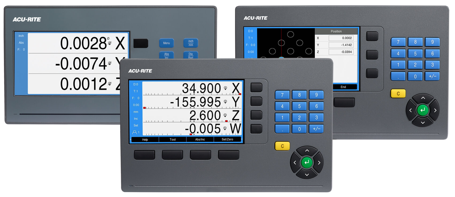 ACU-RITE's New Performance-Driven Digital Readout Line - HEIDENHAIN