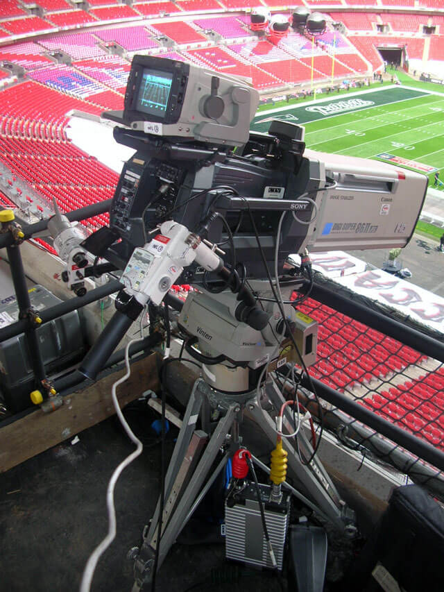 Lens positioning at sporting events for HD television - HEIDENHAIN